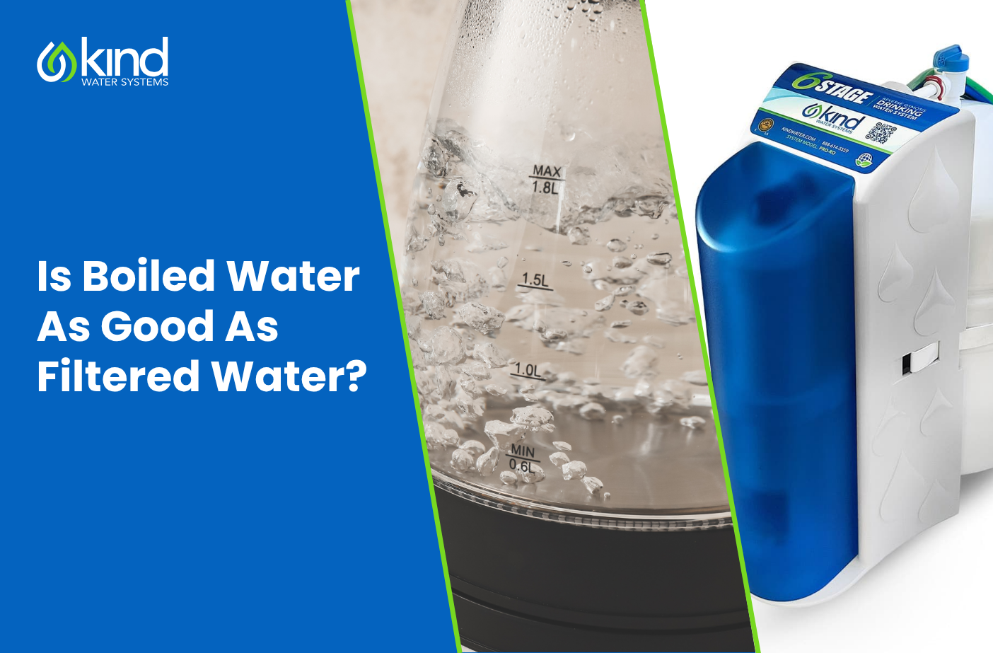 Is Boiled Water As Good As Filtered Water? | Kind Water – Kind Water ...