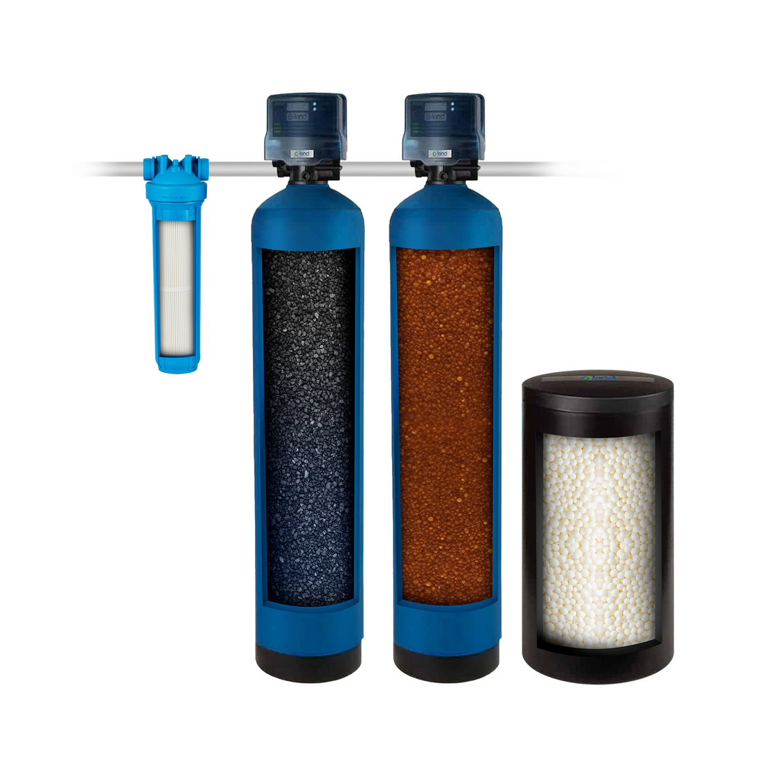 Whole House Water Filter / Salt-Based Softener Combo | Kind Water Systems